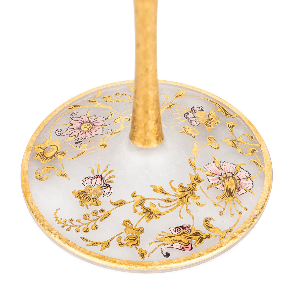 Arabesque Gold Wine Glass – The Japanese Shop