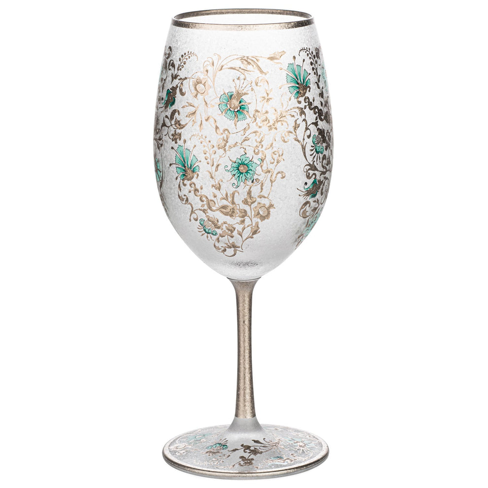 Arabesque Silver Wine Glass – The Japanese Shop