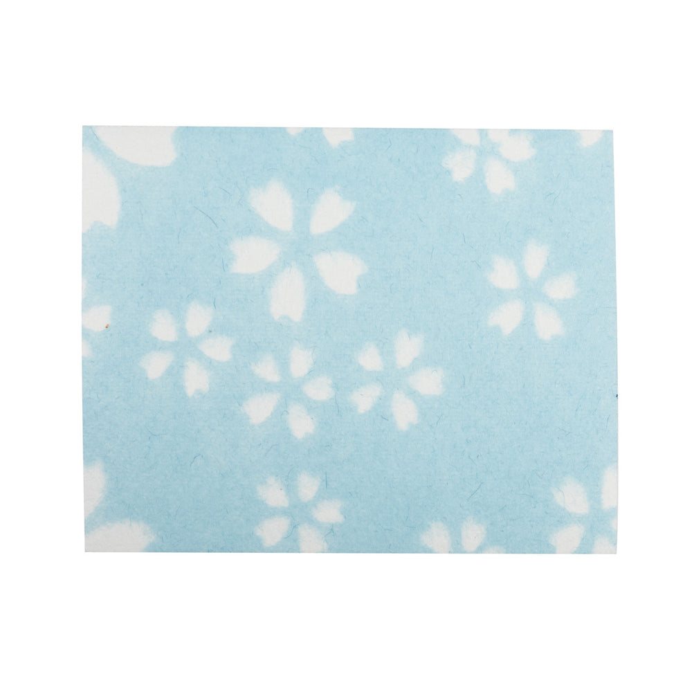 Blue Blossom Echizen Washi Japanese Gift Tag – The Japanese Shop