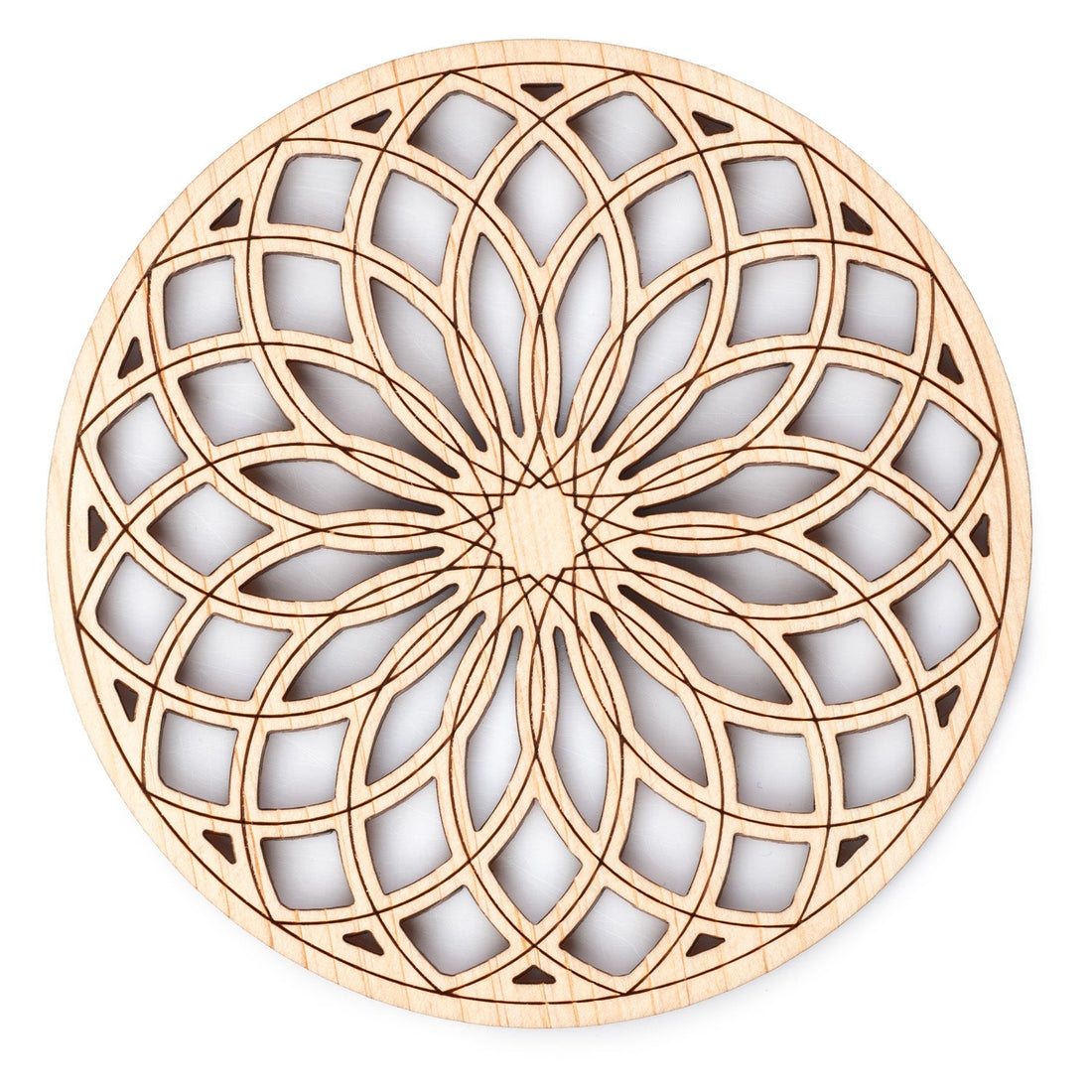 Kaleidoscope Natural Wood Premium Japanese Coaster | Tea Sets – The ...