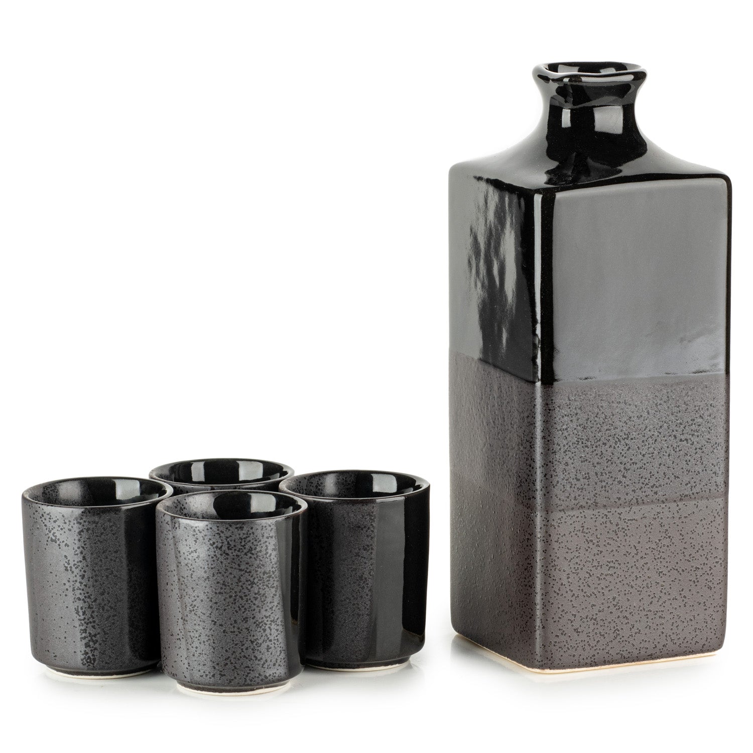 Black Nanban Sake Set | L – The Japanese Shop