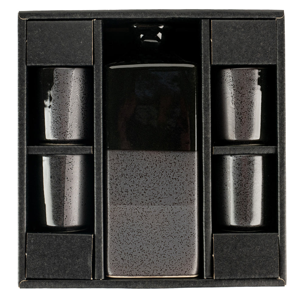 Black Nanban Sake Set | L – The Japanese Shop