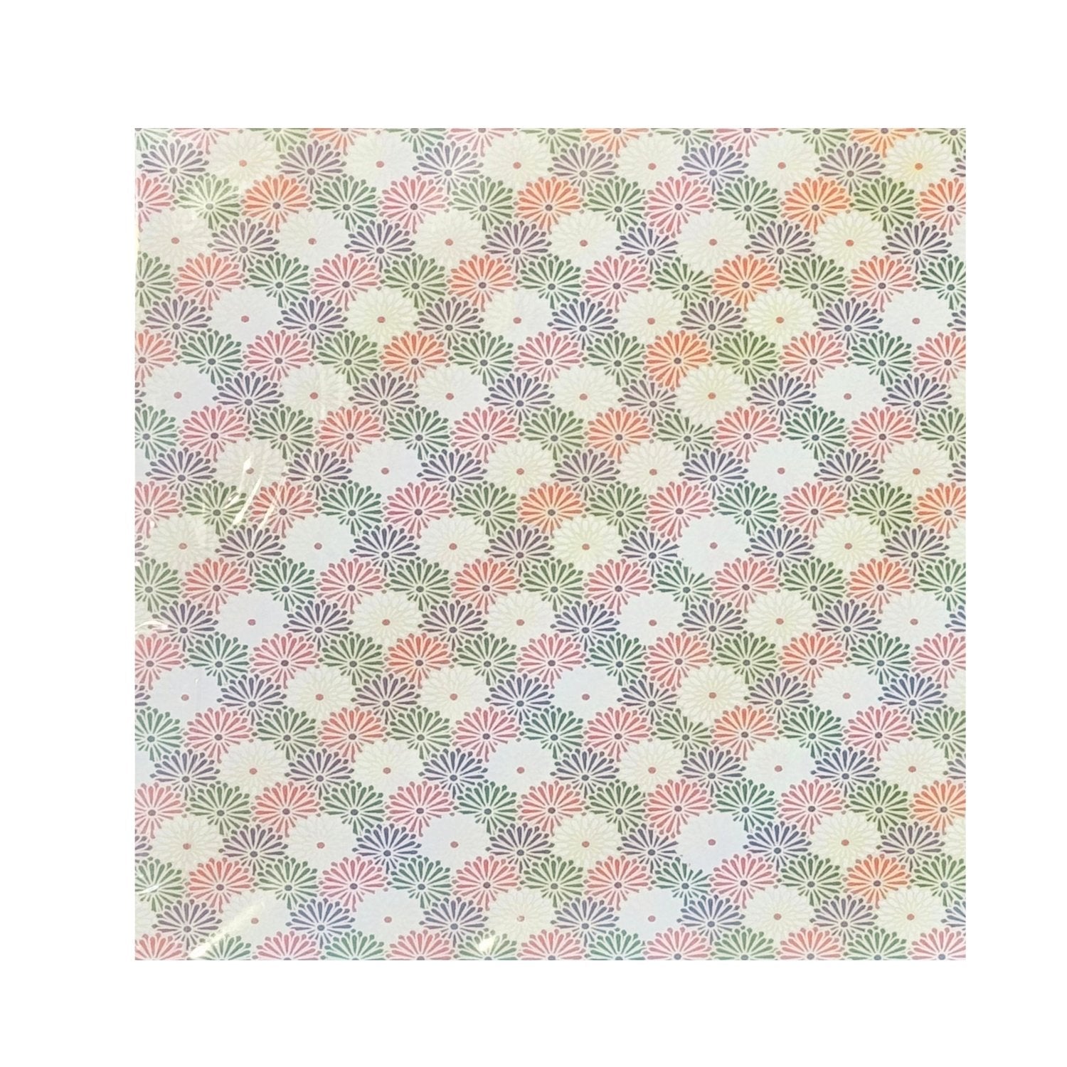 Pack 44 Sheets Mixed Floral Patterns Japanese Origami Paper – The ...
