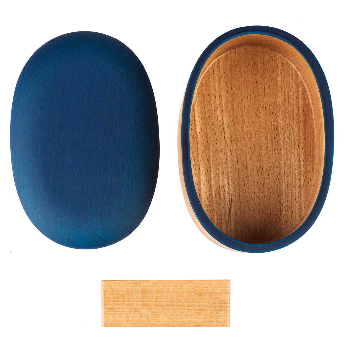 Blue Wooden Bento Box – The Japanese Shop