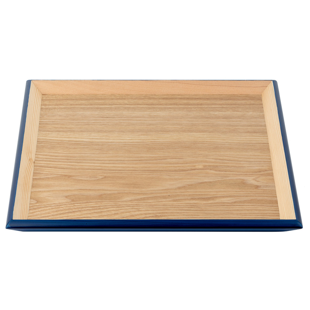 Blue Wooden Tray – The Japanese Shop