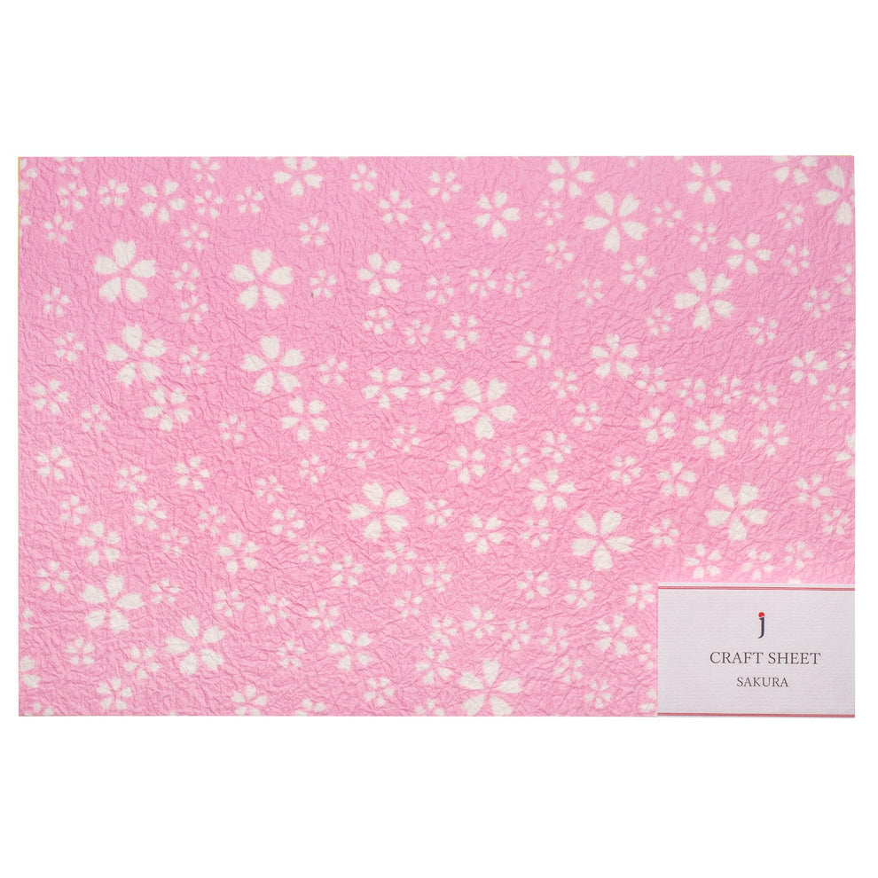 Sakura Craft Sheets Pack 6 Echizen Washi Paper – The Japanese Shop