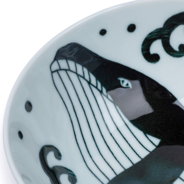 Whale Indigo Blue Large Japanese Rice Bowl – The Japanese Shop