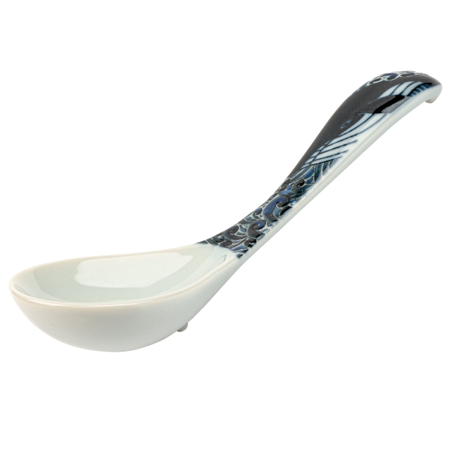 Indigo Blue Whale Soup Spoon – The Japanese Shop