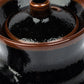 Tenmoku Black Japanese Soy Sauce Pot | Japanese Pots – The Japanese Shop